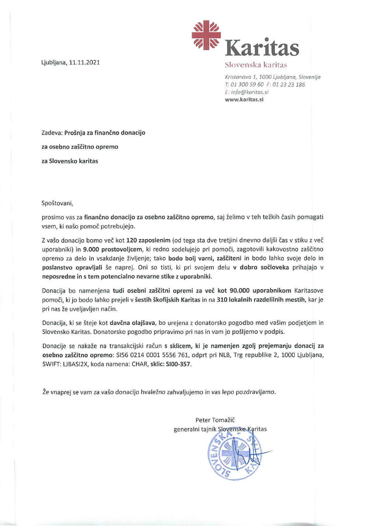 Prošnja Moj Izziv D O O